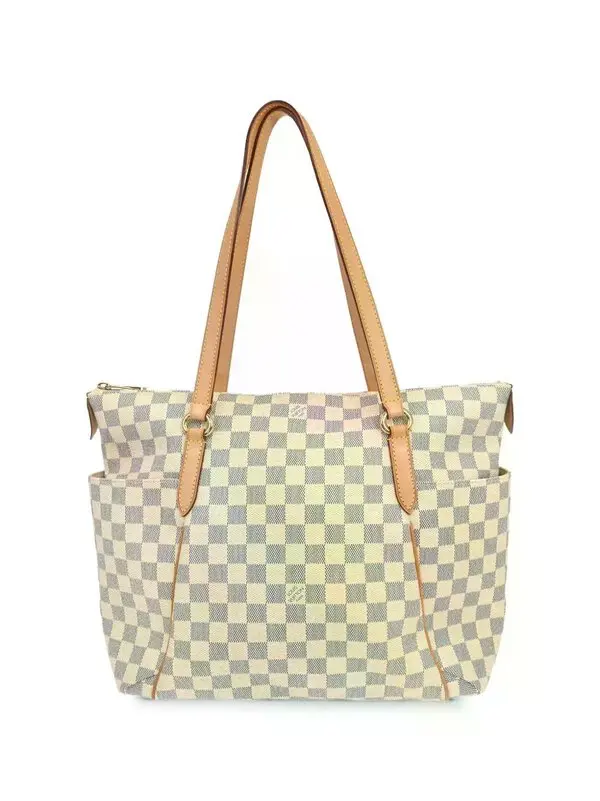 LOUIS VUITTON Damier Azur Totally Tote Bag - Neutrals