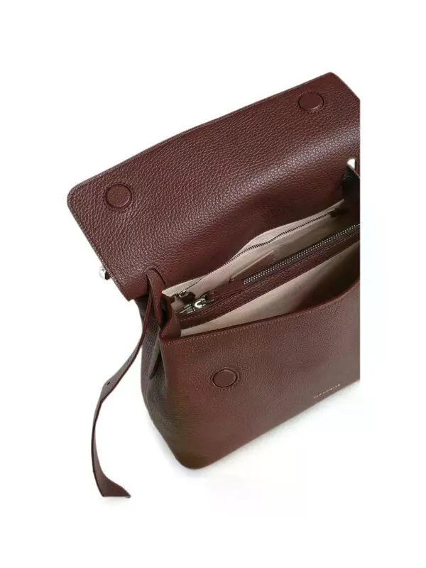 COCCINELLE Grainy Leather Shoulder Bag