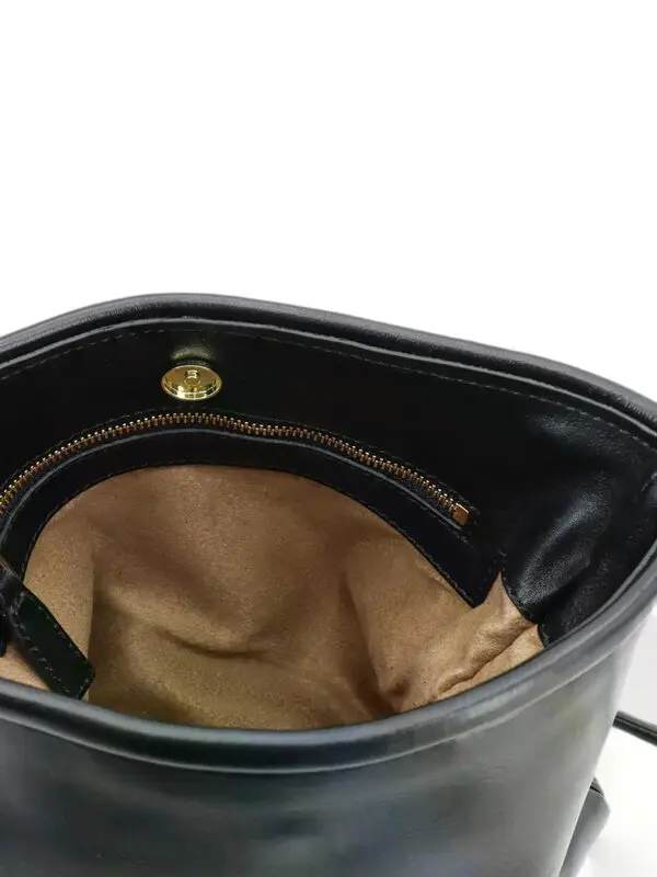 Manu Atelier Fidèle Leather Crossbody Bag - Black