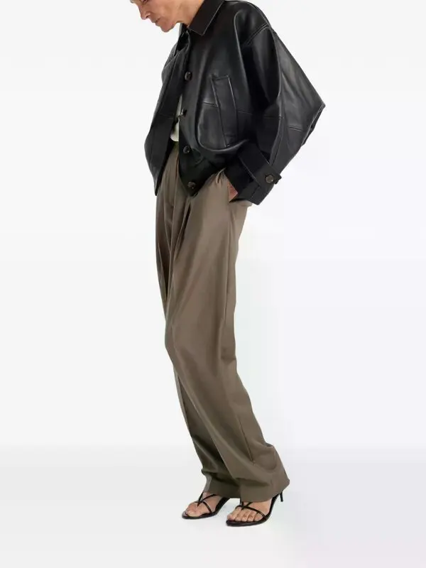 RÓHE Leather Blouson Jacket