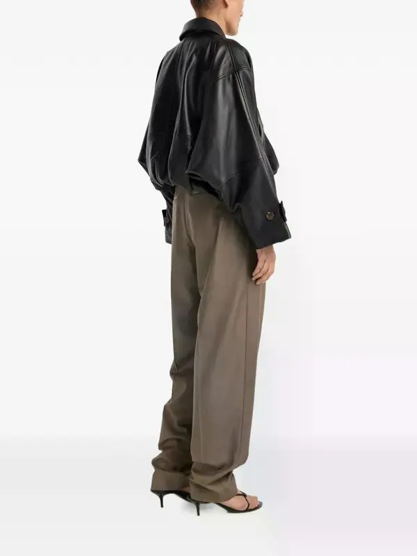RÓHE Leather Blouson Jacket