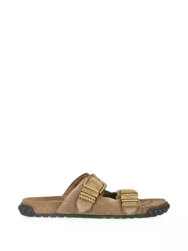 Ash Twister Buckle-fastening Sandals - Brown