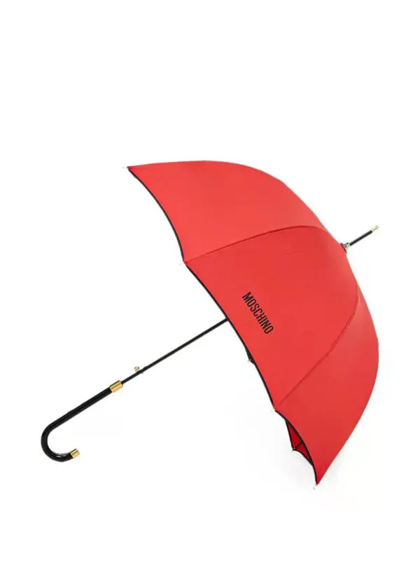 Moschino Cow-print Umbrella - Red