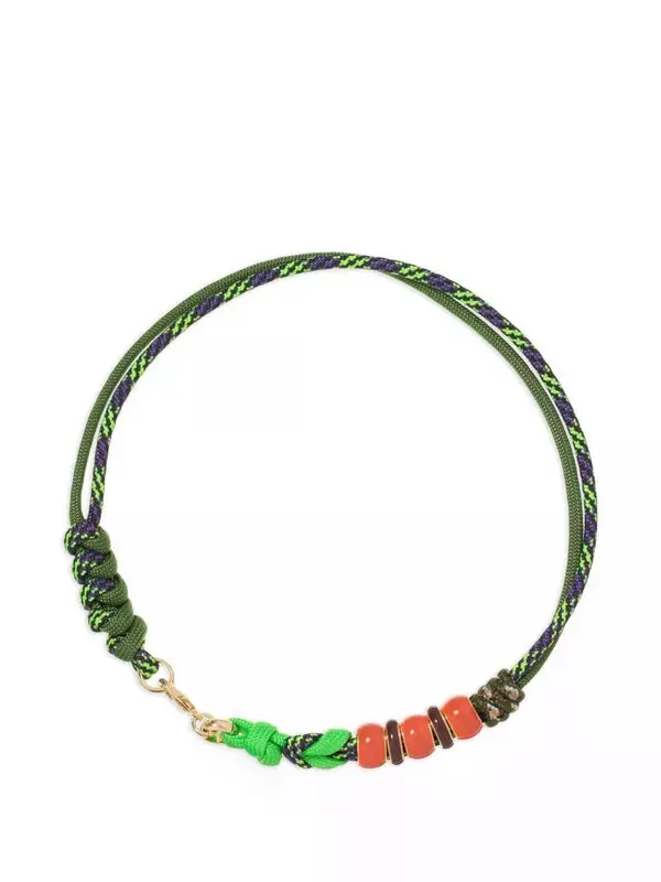 ROXANNE ASSOULIN Super Cord Necklace - Green