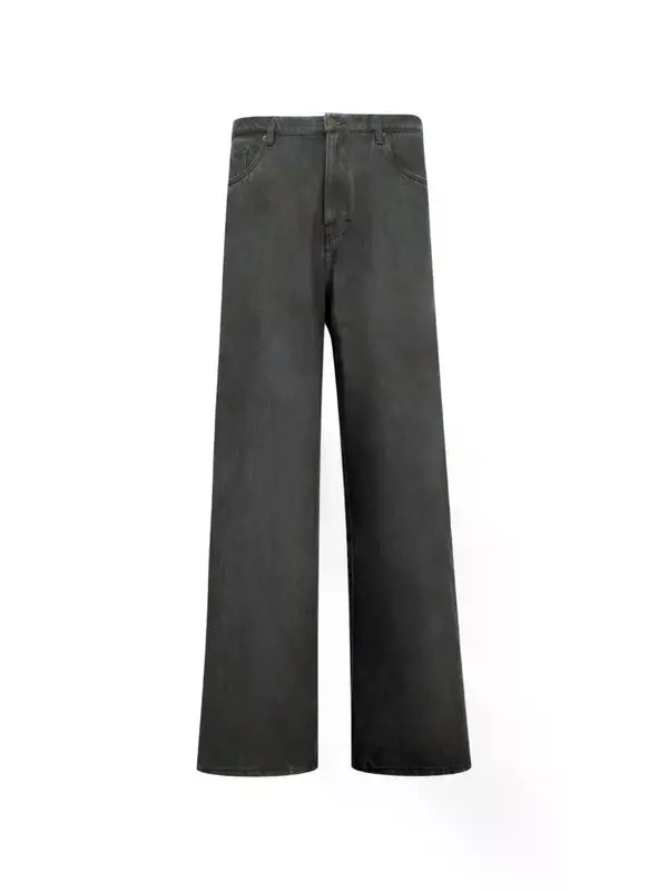 PLEASURES Spray Formula Baggy Jeans - Black