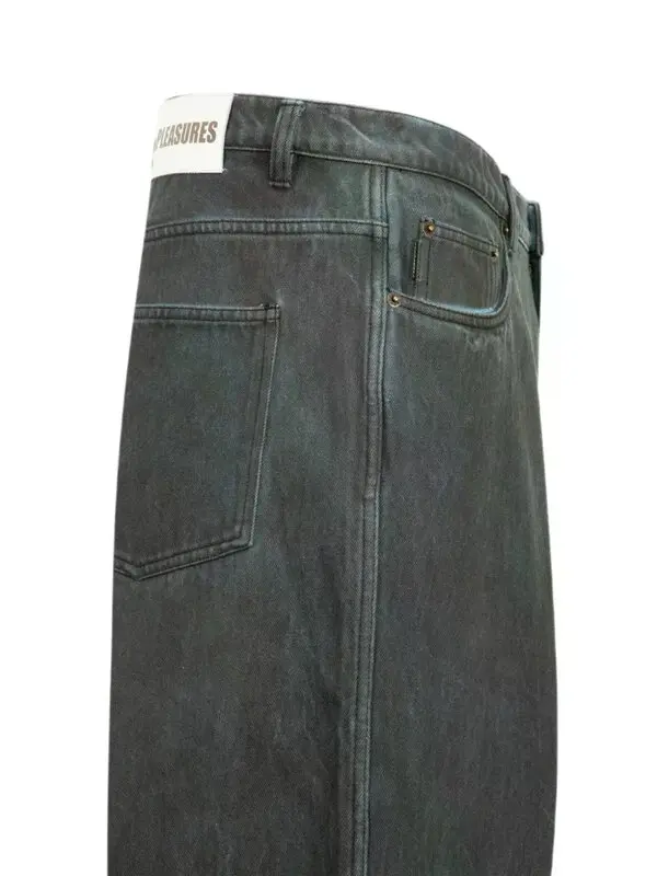 PLEASURES Spray Formula Baggy Jeans
