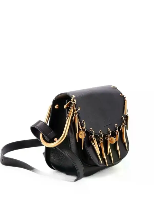 Chloé Charm Hudson Bag Leather Mini Crossbody Bag