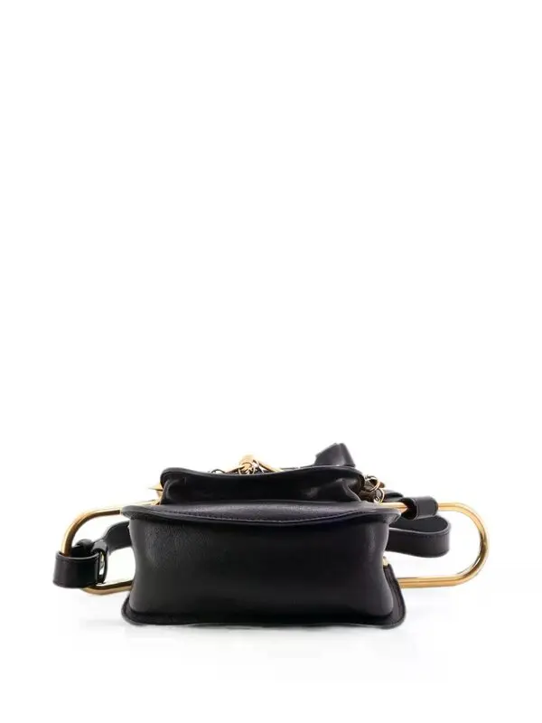 Chloé Charm Hudson Bag Leather Mini Crossbody Bag