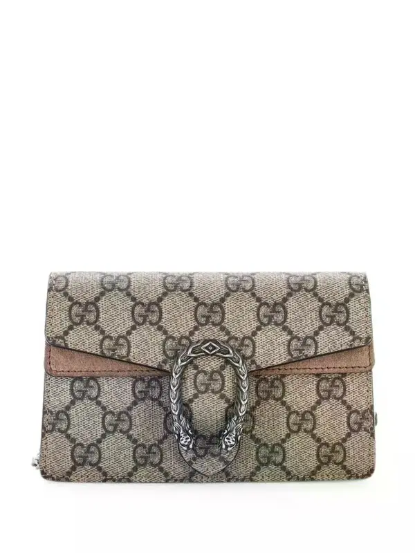 Gucci Dionysus Super Mini Crossbody Bag - Brown