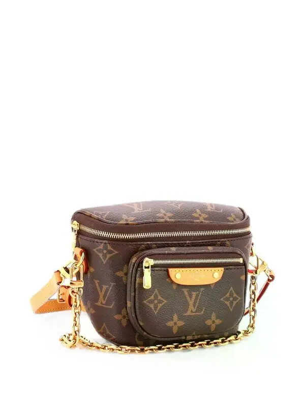LOUIS VUITTON Bum Bag Monogram Canvas Mini Belt Bag
