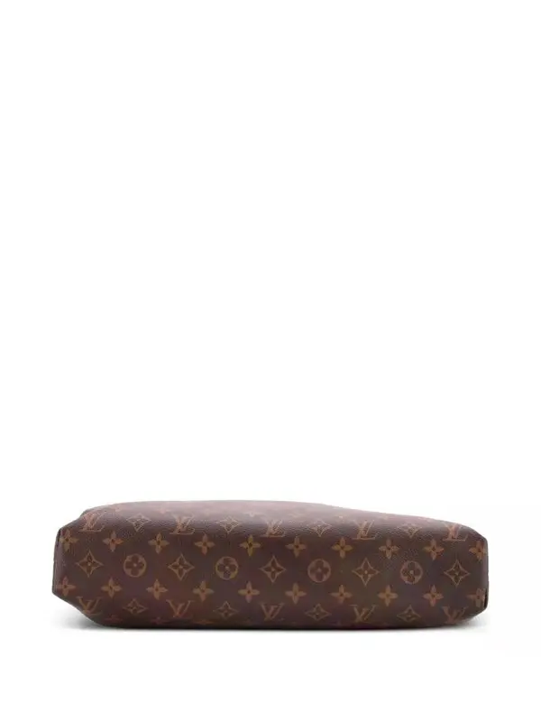 LOUIS VUITTON Porte-documents Jour Nm Macassar Monogram Canvas Business Bag