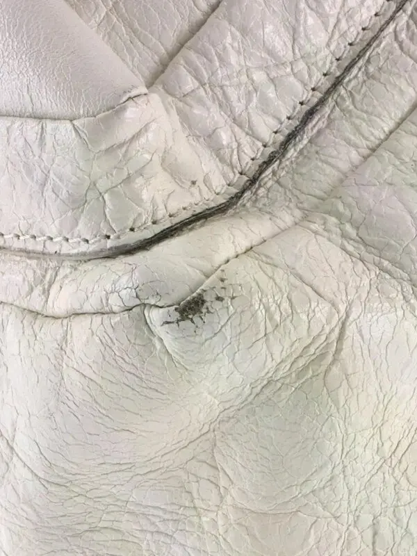 Balenciaga Superbusy Sling Bag Leather Large Shoulder Bag - White