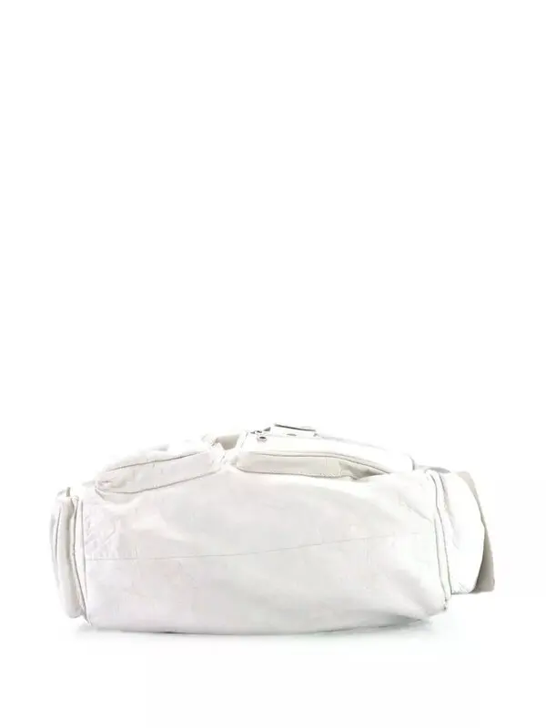 Balenciaga Superbusy Sling Bag Leather Large Shoulder Bag - White