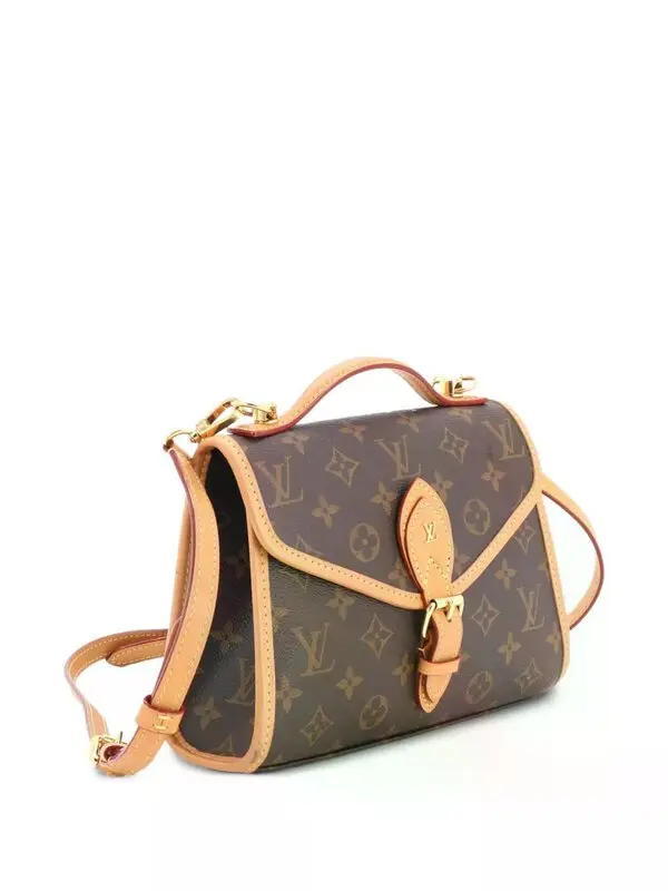 LOUIS VUITTON Ivy Handbag Monogram Canvas Satchel - Brown