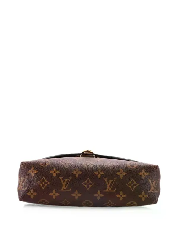 LOUIS VUITTON Saint Placide Handbag Monogram Canvas And Leather Shoulder Bag - Red