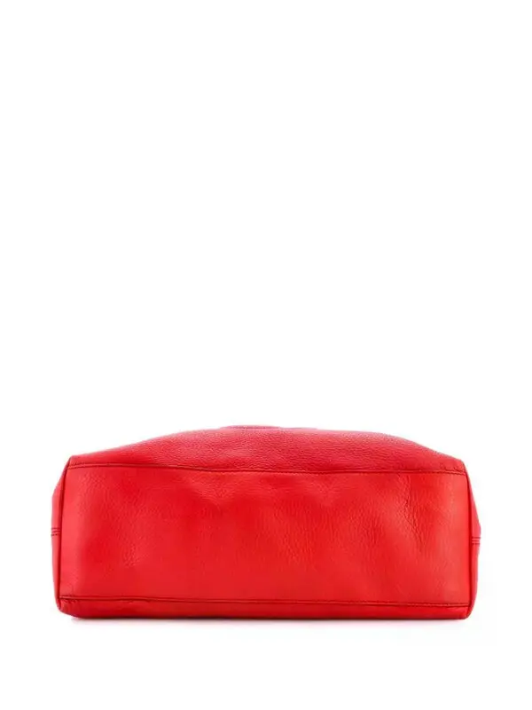 Gucci Soho Chain Strap Leather Medium Shoulder Bag - Red
