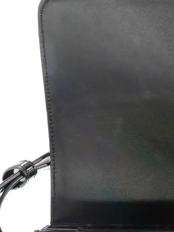 Saint Laurent Solferino Patent Medium Shoulder Bag - Black