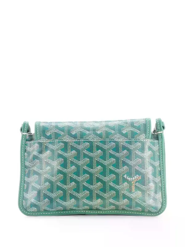Goyard Plumet Clutch Wallet Coated Canvas Crossbody Bag - Green