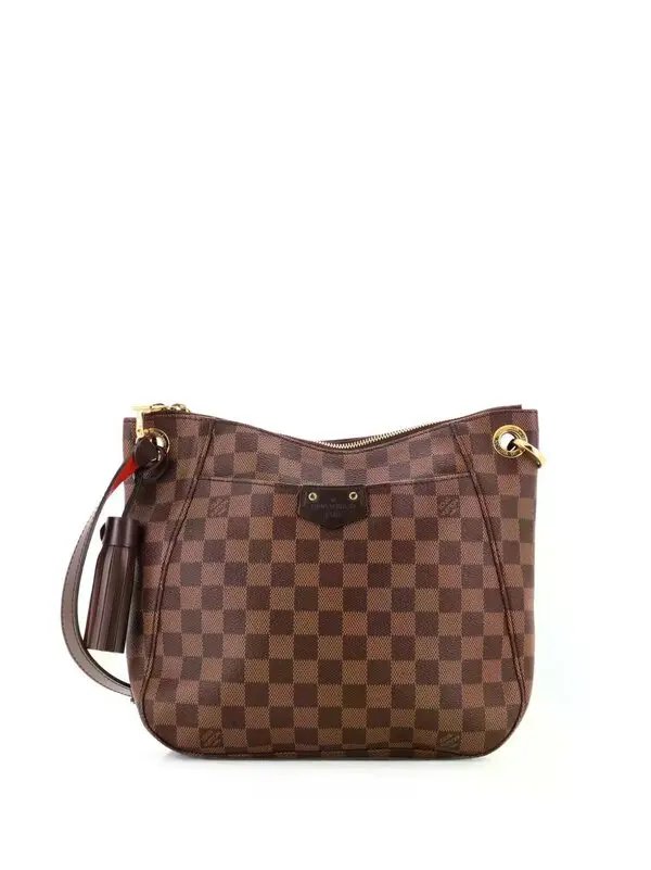 LOUIS VUITTON South Bank Besace Damier Crossbody Bag - Brown