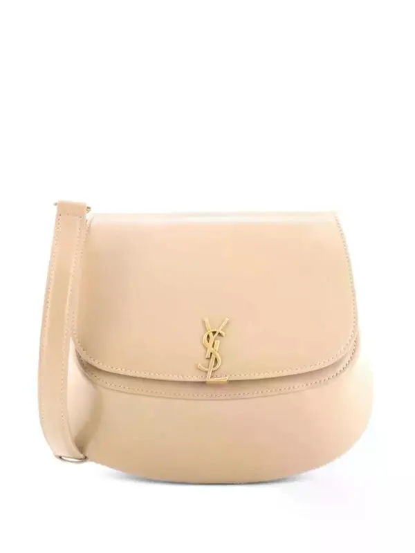 Saint Laurent Voltaire Mini Satchel Bag - Neutrals