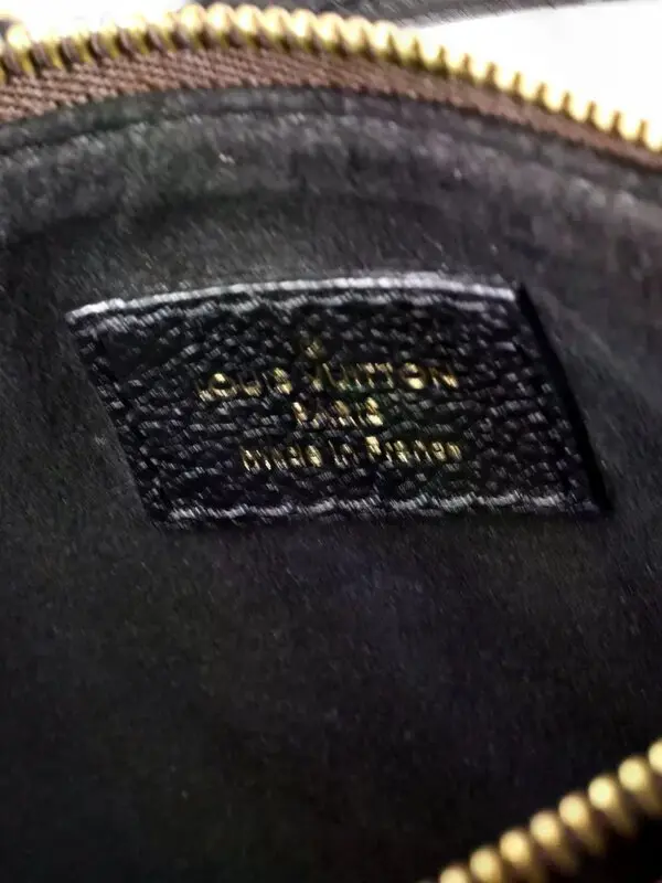 LOUIS VUITTON Twice Handbag Monogram Canvas And Leather Crossbody Bag - Black