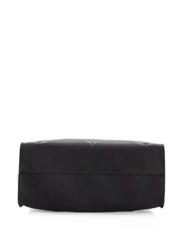 LOUIS VUITTON Onthego Tote Wild At Heart Monogram Empreinte Giant Mm Satchel - Black