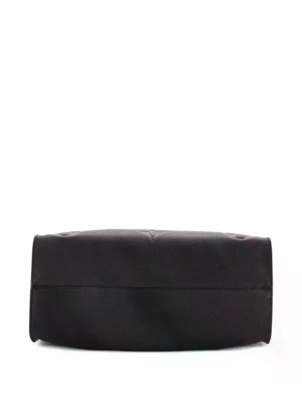 LOUIS VUITTON Onthego Tote Wild At Heart Monogram Empreinte Giant Mm Satchel - Black