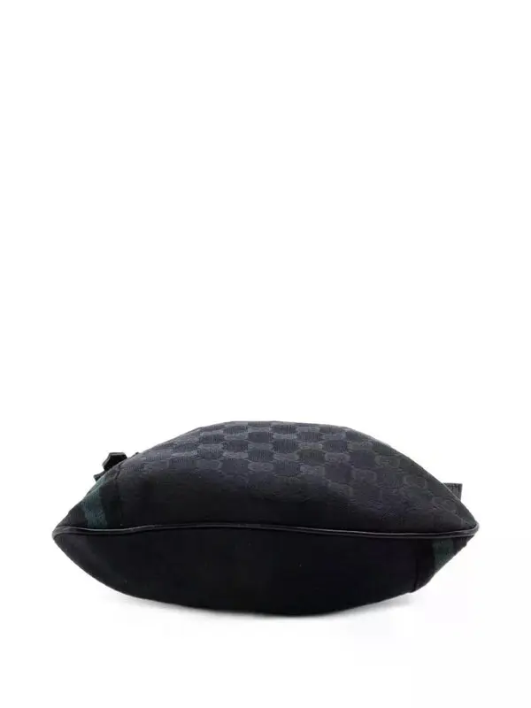 Gucci Jolicoeur Gg Canvas Messenger Bag - Black