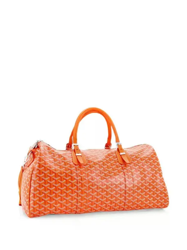 Goyard Croisiere 50 Travel Bag In Coated Canvas