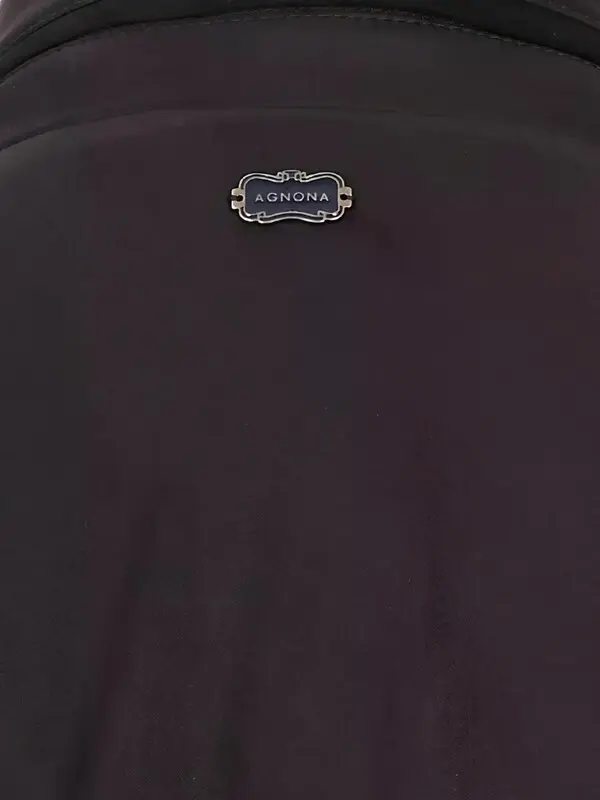 Agnona Logo Plaque Zip-up Jacket