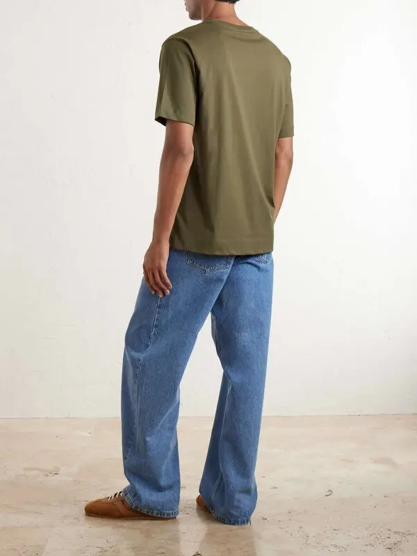 Dries Van Noten Hertz Cotton-jersey T-shirt