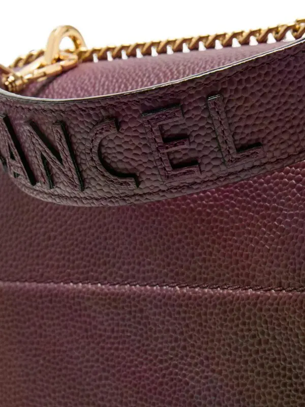 LANCEL Ninon Grained Leather Shoulder Bag