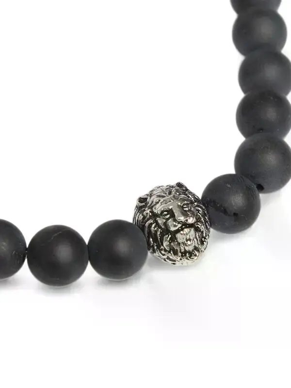 Guess Lion King Beaded Bracelet