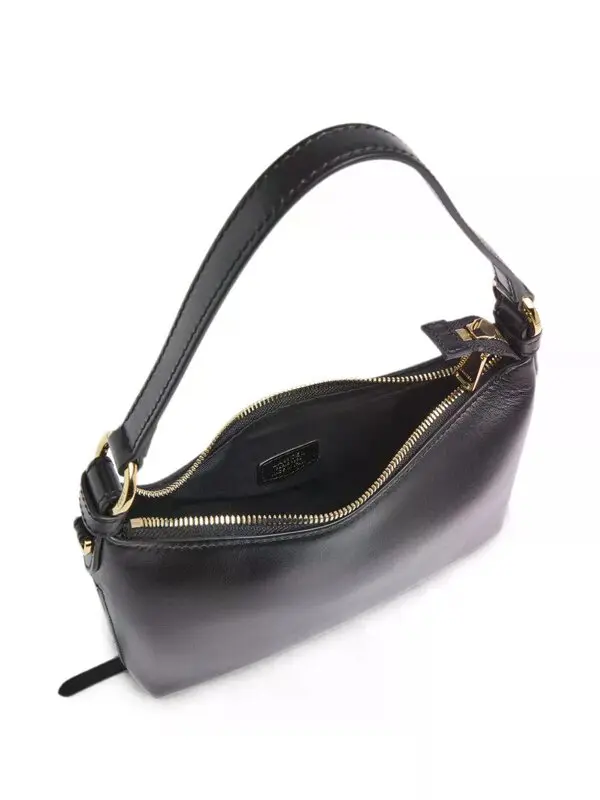 LANCEL Mini Origami Leather Shoulder Bag
