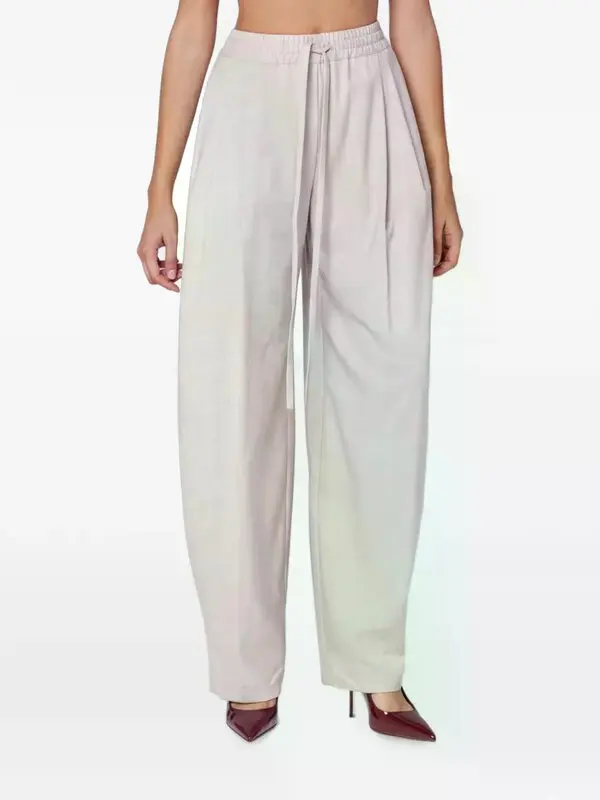 Andamane Elasticated-waistband Track Pants - Neutrals