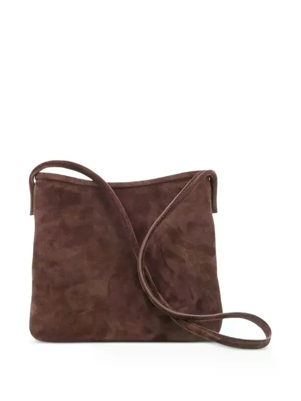 Manu Atelier Fidéle Suede Cross Body Bag - Brown