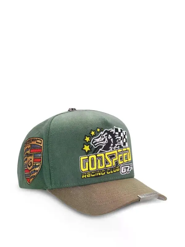 GODSPEED Logo-embroidered Snapback Cap