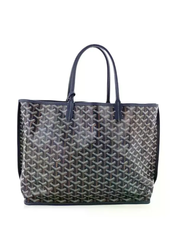 Goyard Anjou Reversible Coated Canvas Pm Tote Bag - Blue