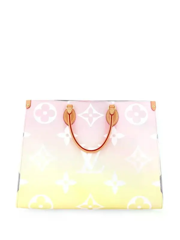 LOUIS VUITTON Onthego The Pool Monogram Giant Gm Tote Bag - Pink
