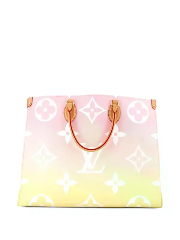 LOUIS VUITTON Onthego The Pool Monogram Giant Gm Tote Bag - Pink