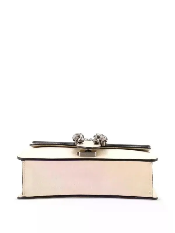 Gucci Dionysus Leather Mini Crossbody Bag - Neutrals