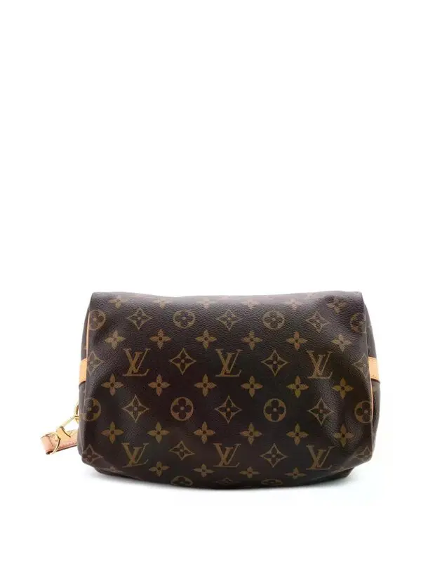 LOUIS VUITTON Speedy Bandouliere Monogram Canvas 25 Satchel - Brown