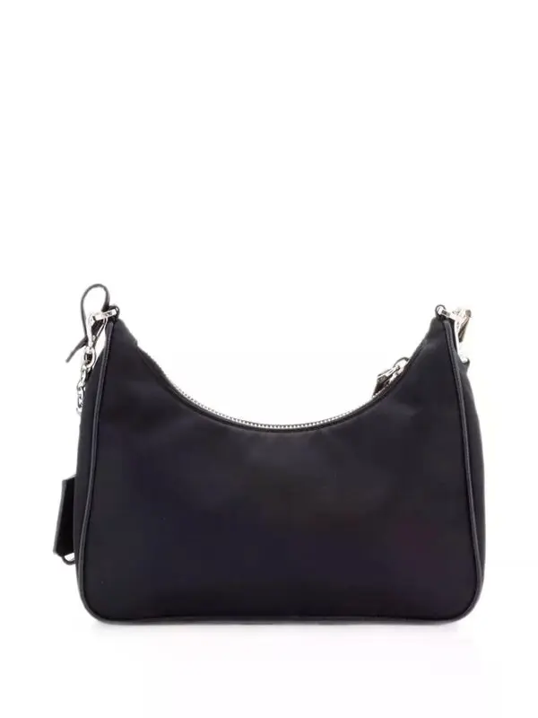 Prada Re-edition 2005 Shoulder Bag Tessuto Small Crossbody Bag - Black