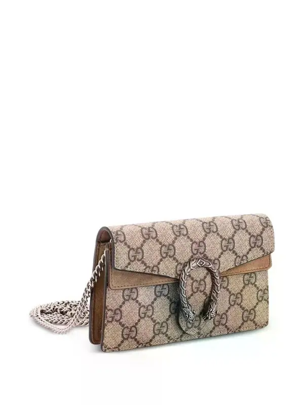 Gucci Dionysus Gg Coated Canvas Super Mini Crossbody Bag