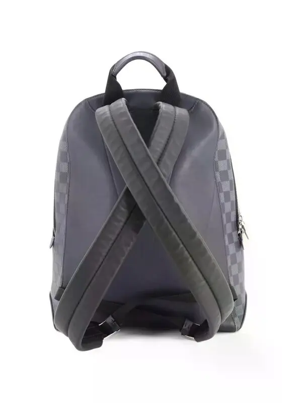LOUIS VUITTON Damier Infini Leather Backpack - Black