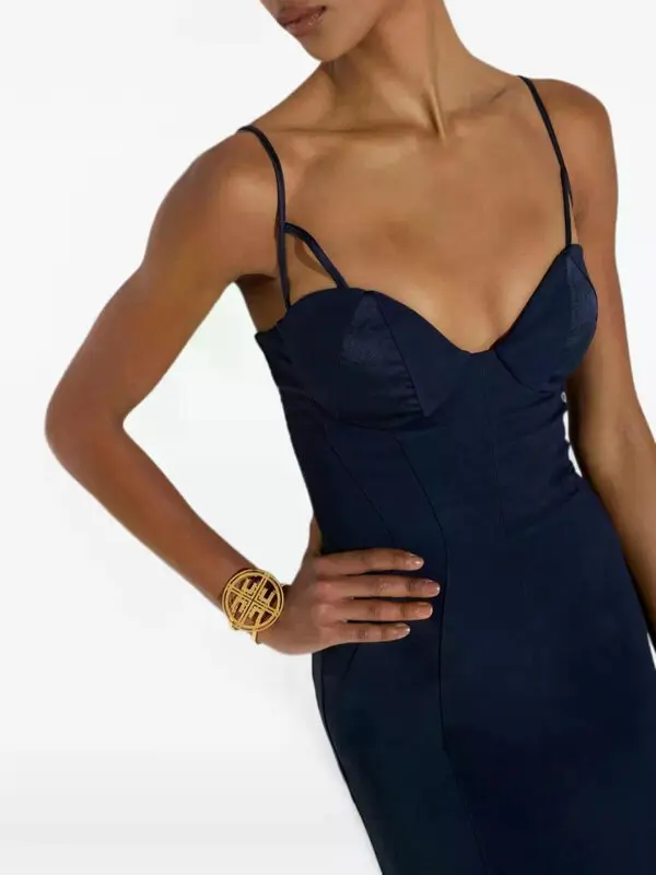 Elisabetta Franchi Golden Metal Bracelet - Gold