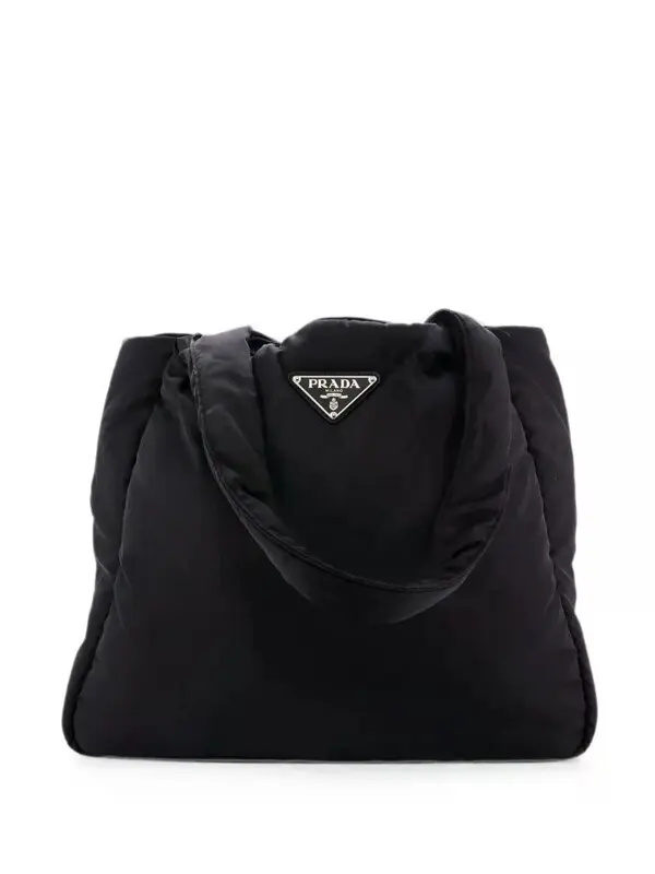 Prada Padded Soft Re-nylon Large Tote Bag