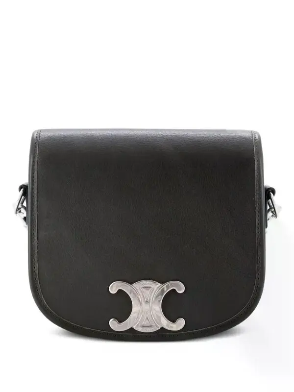 Celine Besace Triomphe Leather Small Shoulder Bag