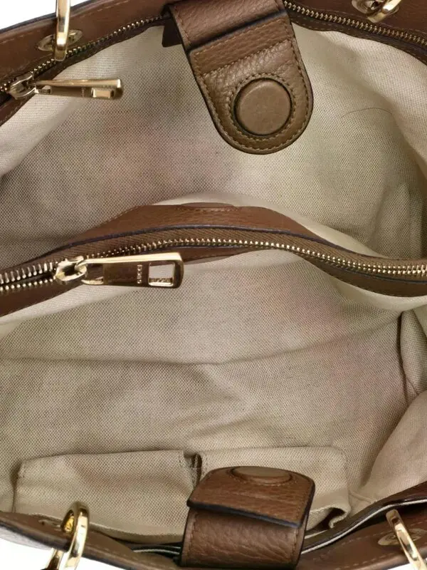 Gucci Bamboo Shopper Leather Medium Tote Bag