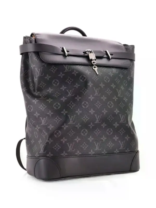 LOUIS VUITTON Steamer Monogram Eclipse Canvas Backpack